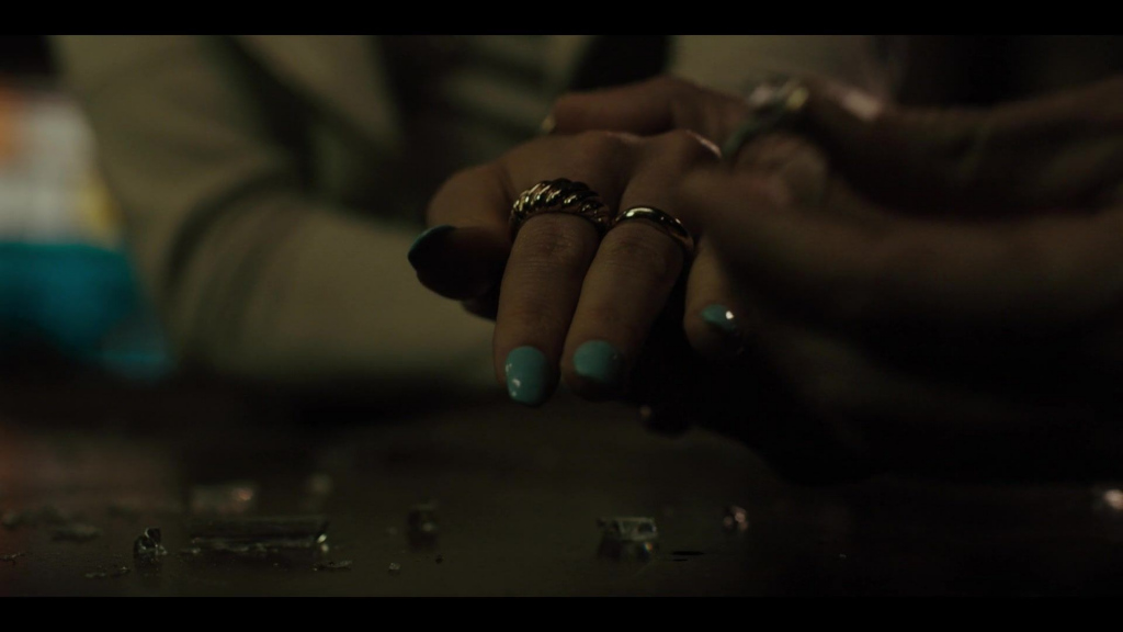 Gold Rings of Adelaide Clemens as Sandy Stanton in Justified: City Primeval