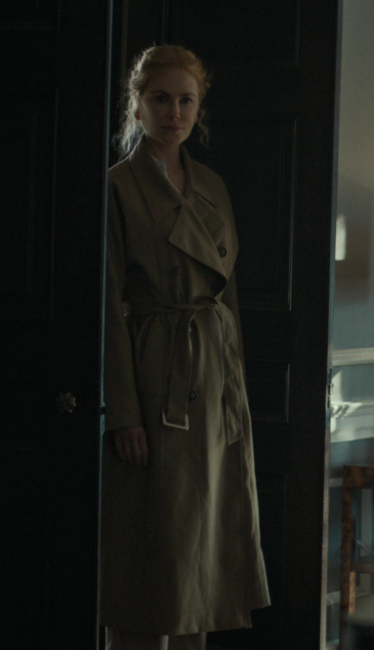 Long Trench Coat Worn by Nicole Kidman as Kaitlyn Meade in Special Ops ...
