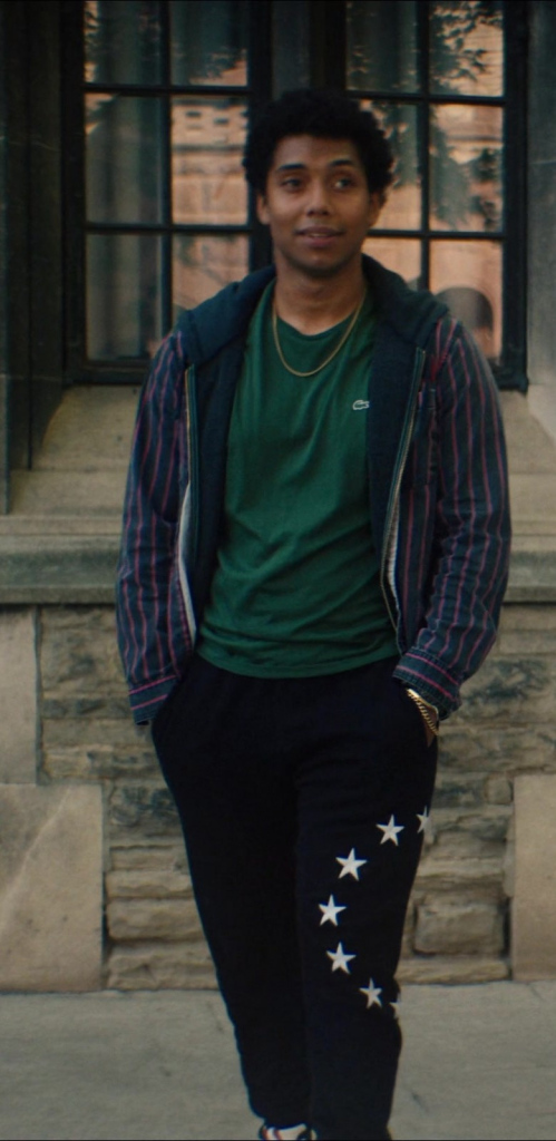 Star Print Sweatpants of Chance Perdomo as Andre Anderson in Gen V