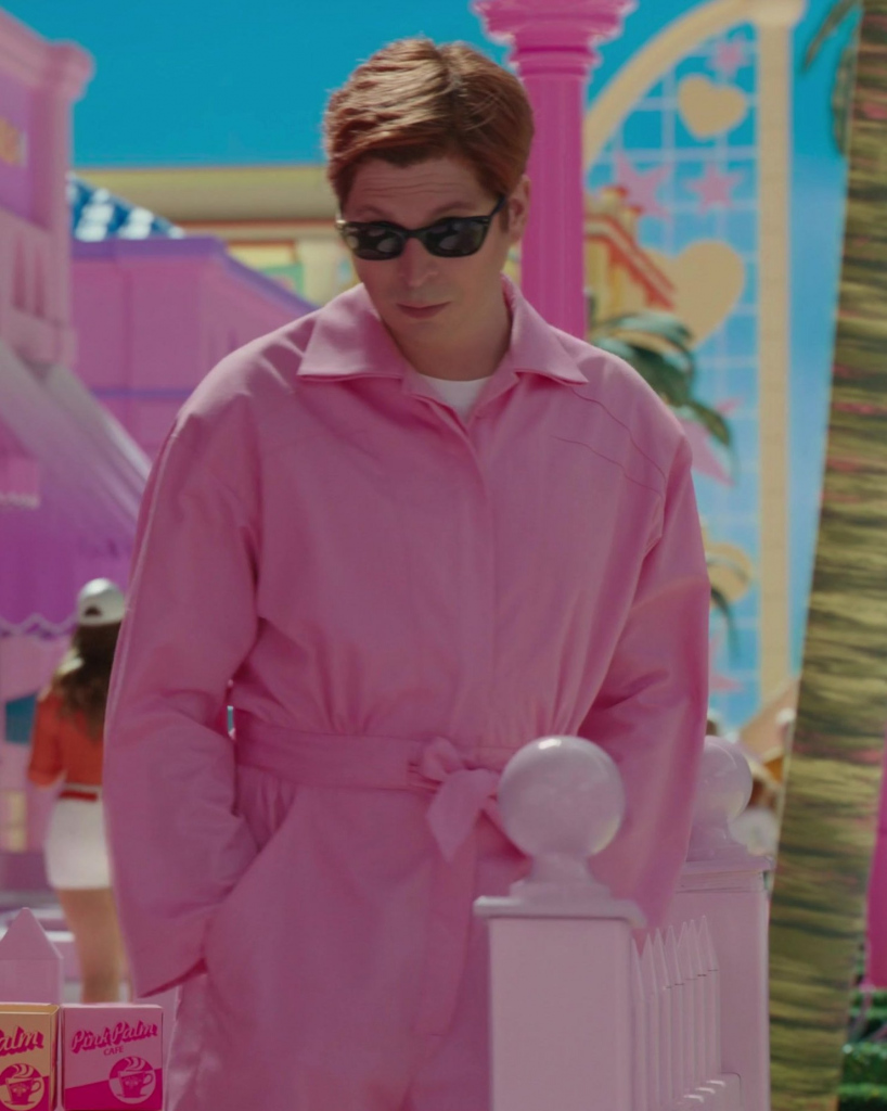 Sunglasses of Michael Cera as Allan in Barbie (2023) Movie