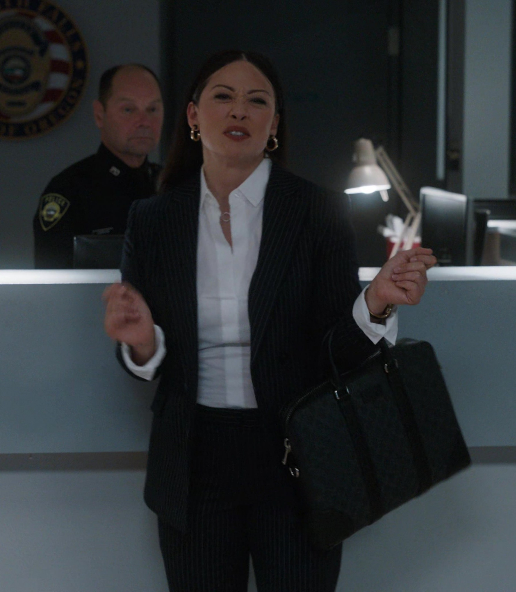 Laptop Bag of Fiona Rene as Rennie in Tracker TV Show