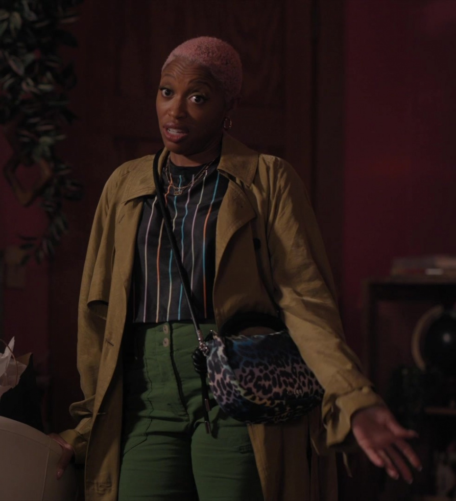 Multicolor Leopard Pattern Crossbody Bag of Travina Springer as Kylie ...